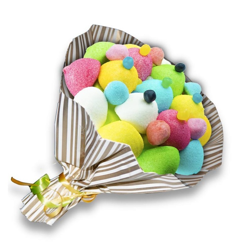 Bouquets de fleurs en bonbons, pour un cadeau gourmand | BcomBonbon